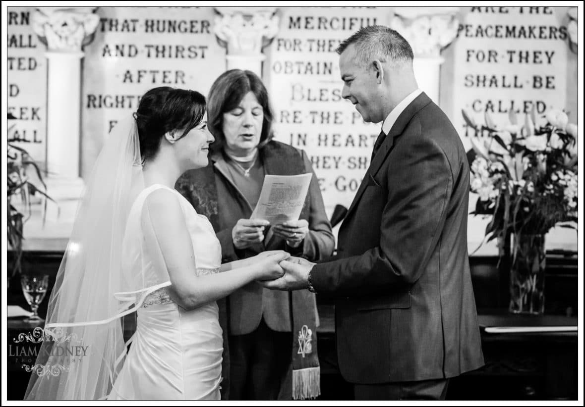 Wedding of Megan and Rob, Unitarian Church St. Stephens Green, Headfort ...